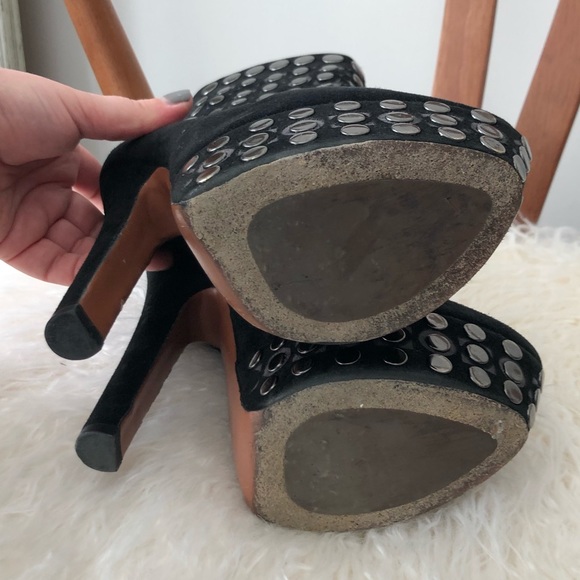 Alaia | Shoes | Alaia Stud Platform Booties 365 | Poshmark